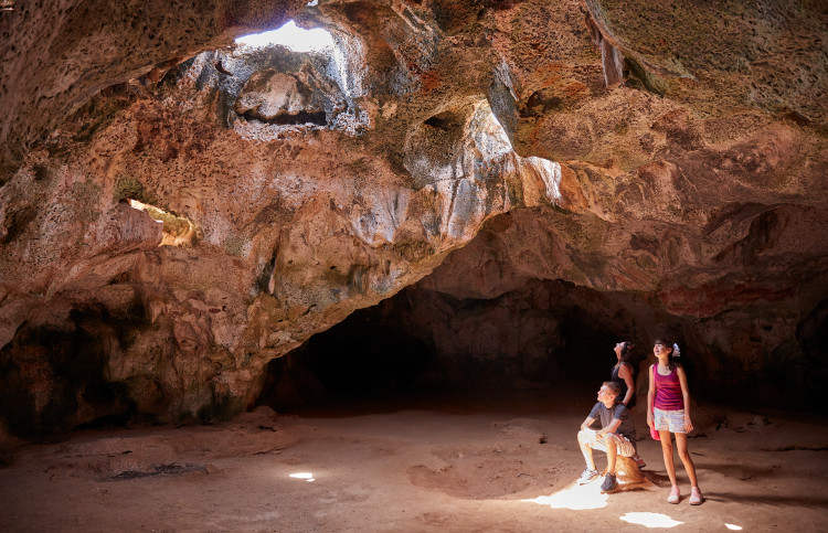 Family Time in Nature at Arikok National Park | When in Aruba