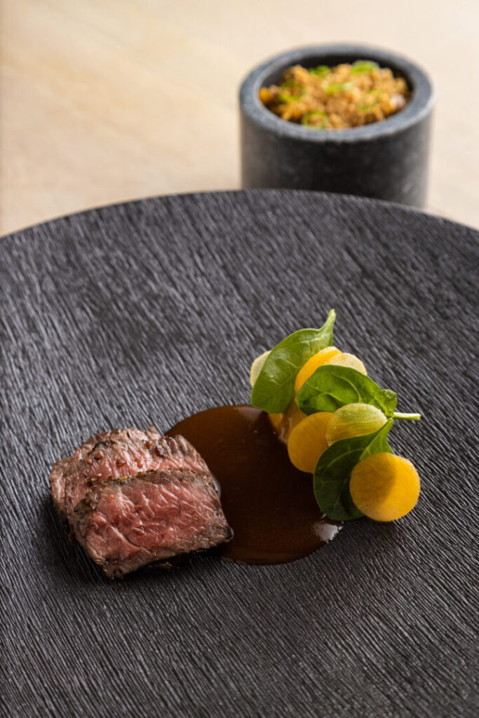 Infini's Current Seasonal Menu--the Full Experience One Course at a Time!